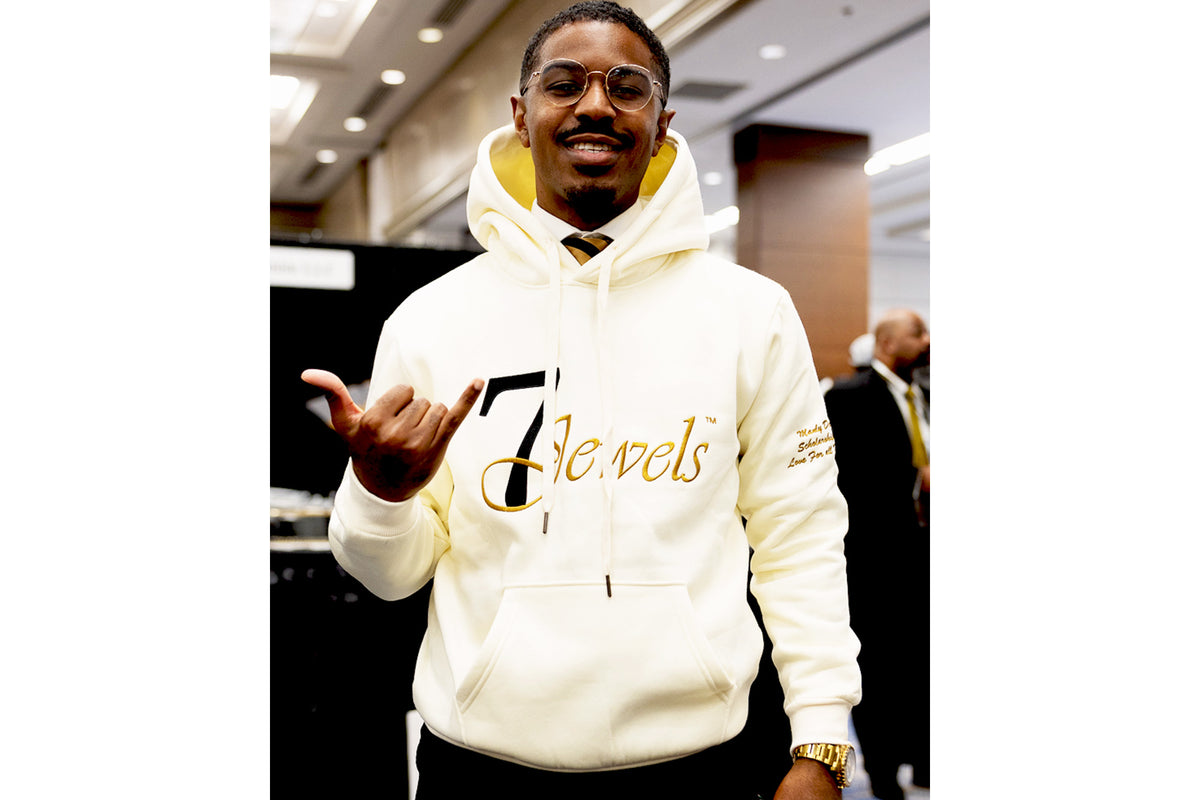 Alpha Phi Alpha 7 Jewels Cream Hoodie – Burning Sands