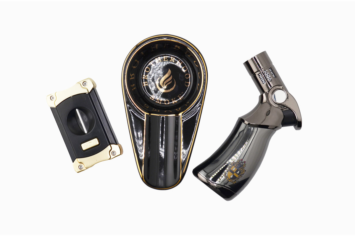 Alpha Phi Alpha Cigar Set - Black – Burning Sands