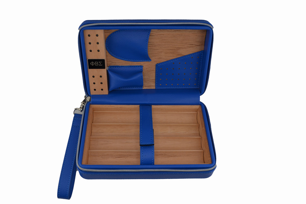 Phi Beta Sigma Cigar Humidor Case – Burning Sands