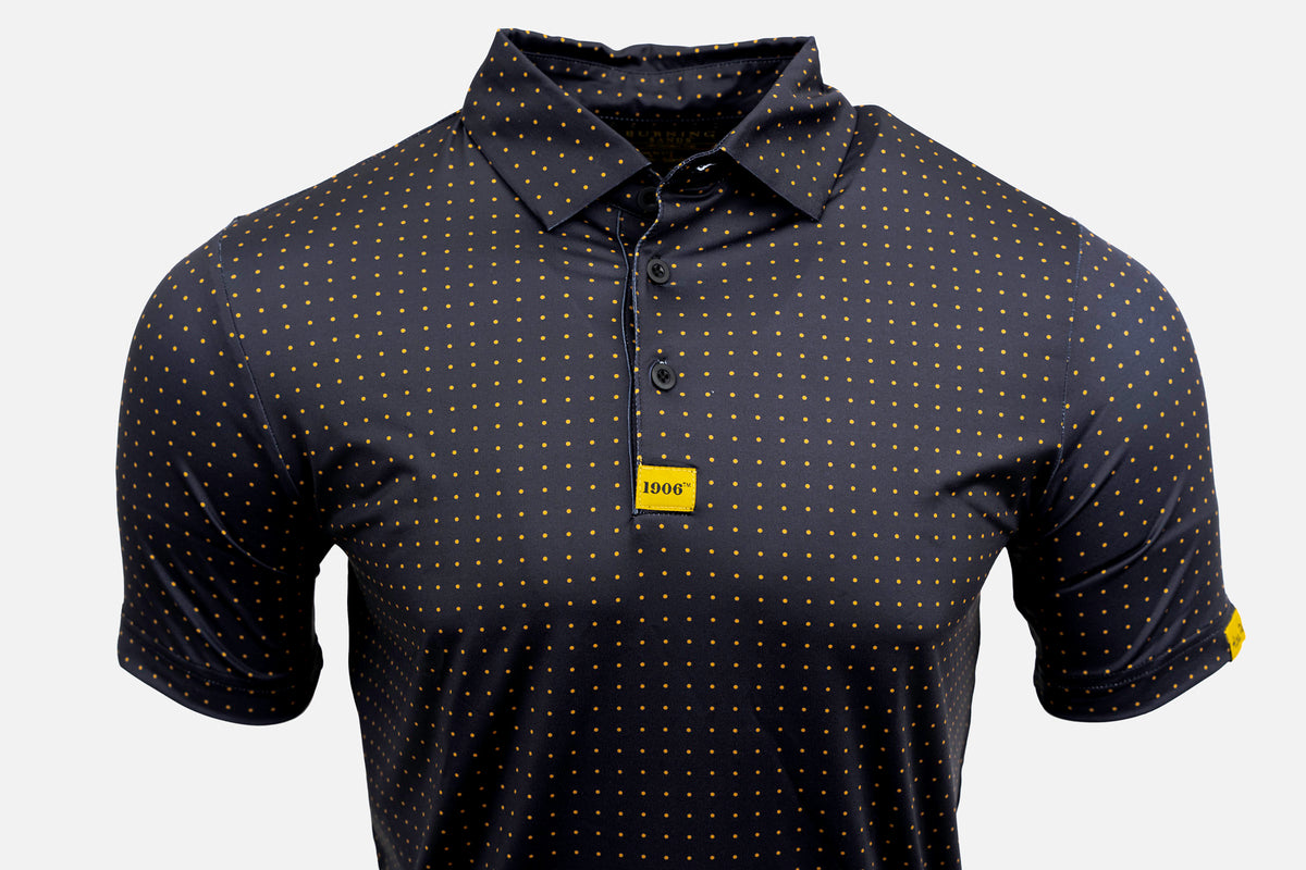 Alpha Phi Alpha Polka Dot Polo – Burning Sands